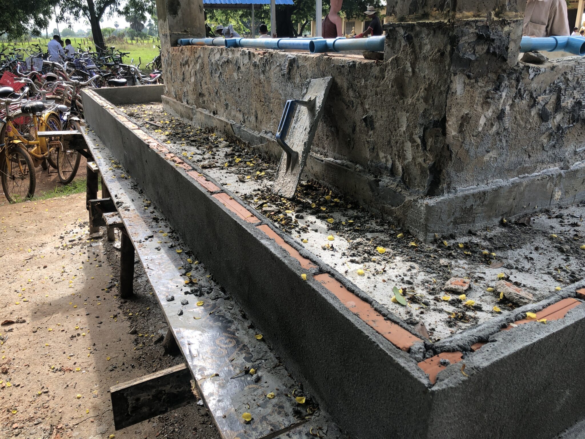 Prey Boeung Primary Schoolの高架水槽の修繕 | JECSAカンボジア