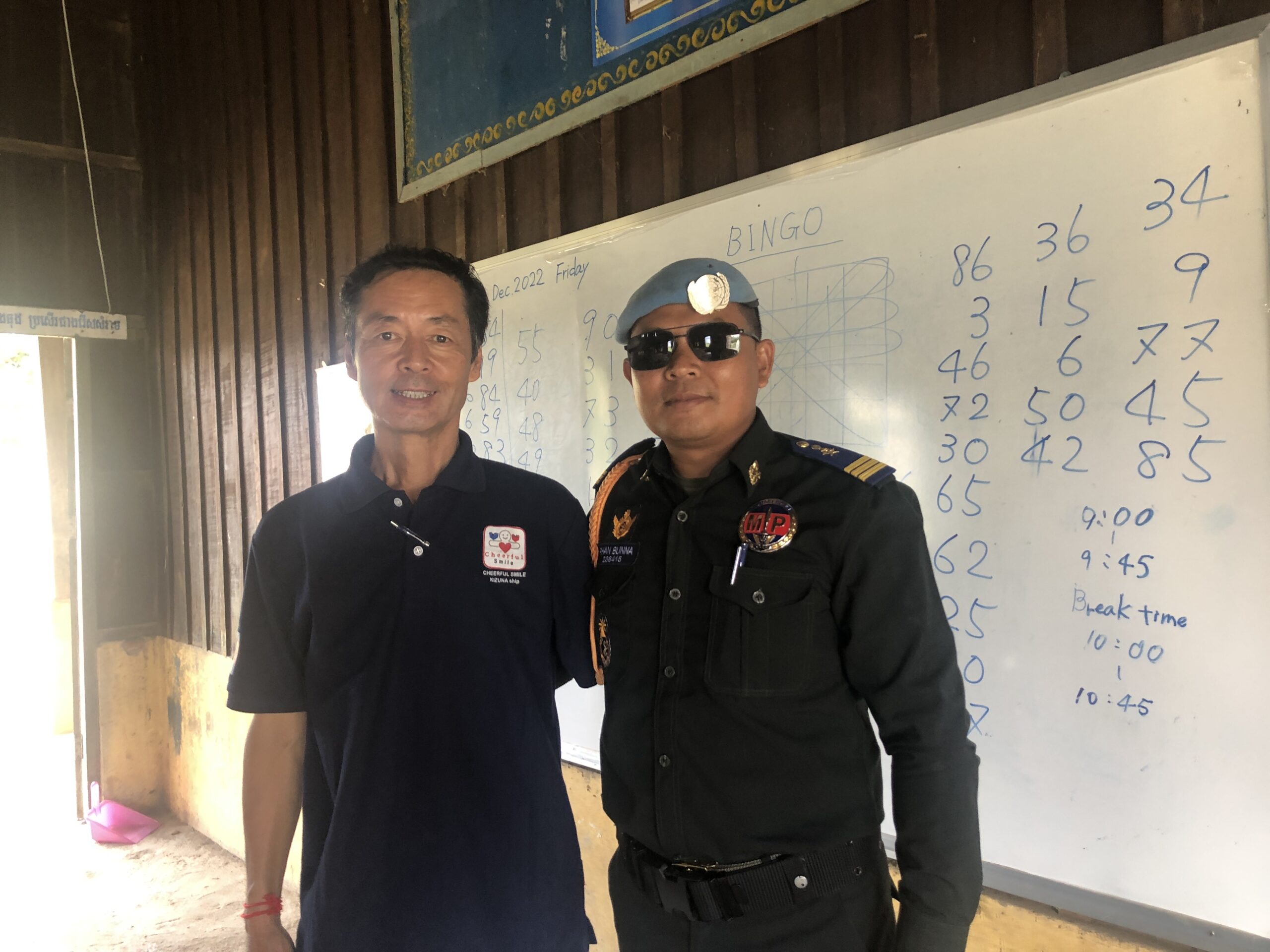 友人ブンナー氏がカンボジア国防省国連PKO部隊員として南スーダンへ | JECSAカンボジア