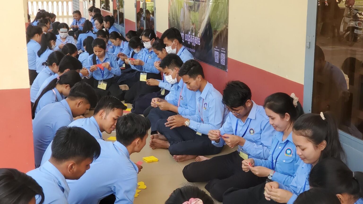 クメール正月を迎える教員養成校での景色 | JECSAカンボジア