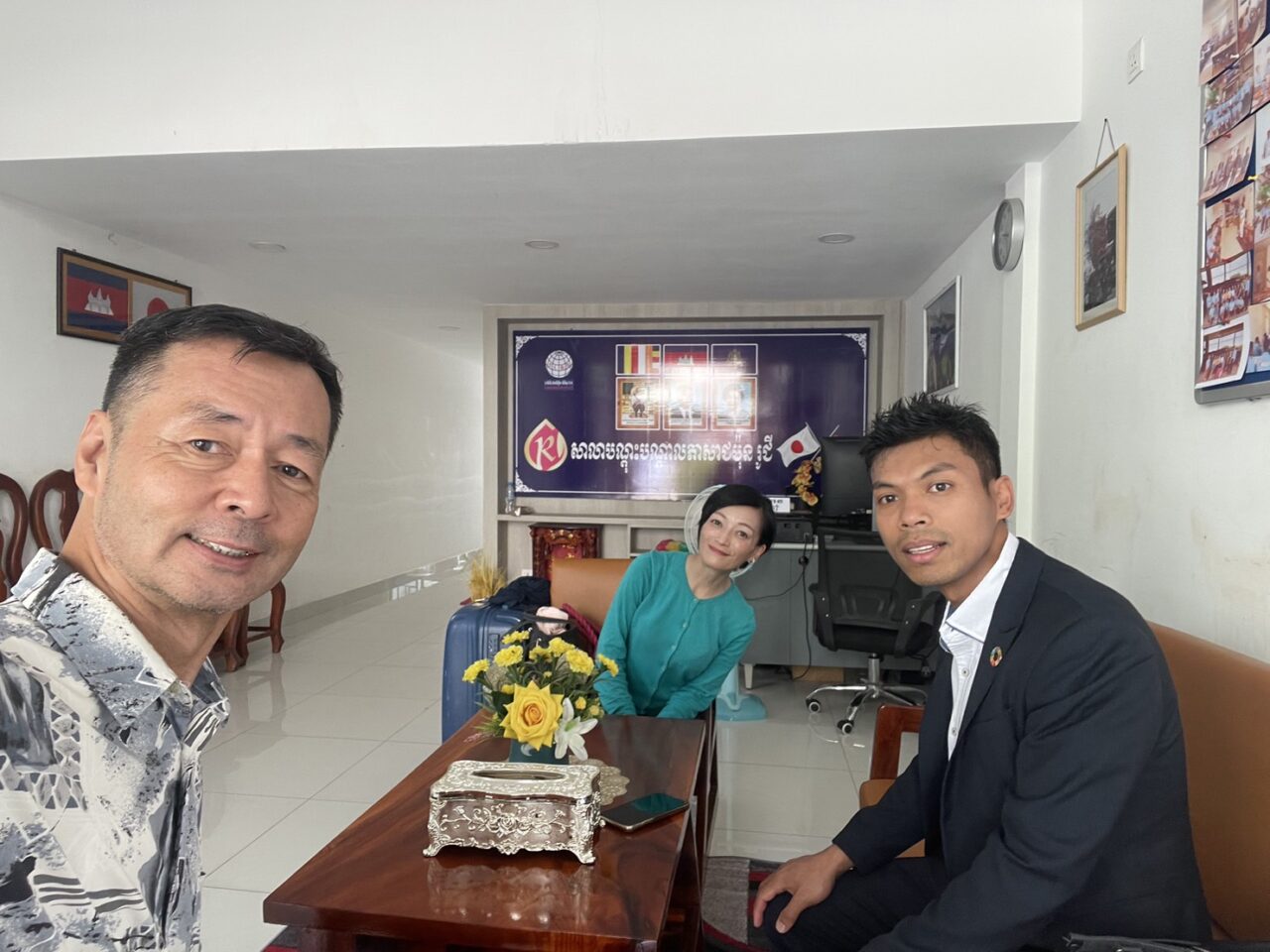 郎司日本語トレーニング学校プノンペンを訪問 | JECSAカンボジア