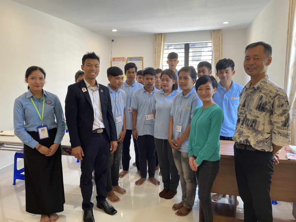 郎司日本語トレーニング学校プノンペンを訪問 | JECSAカンボジア